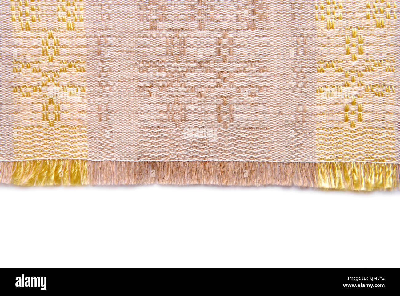 linen old style fabric border Stock Photo - Alamy