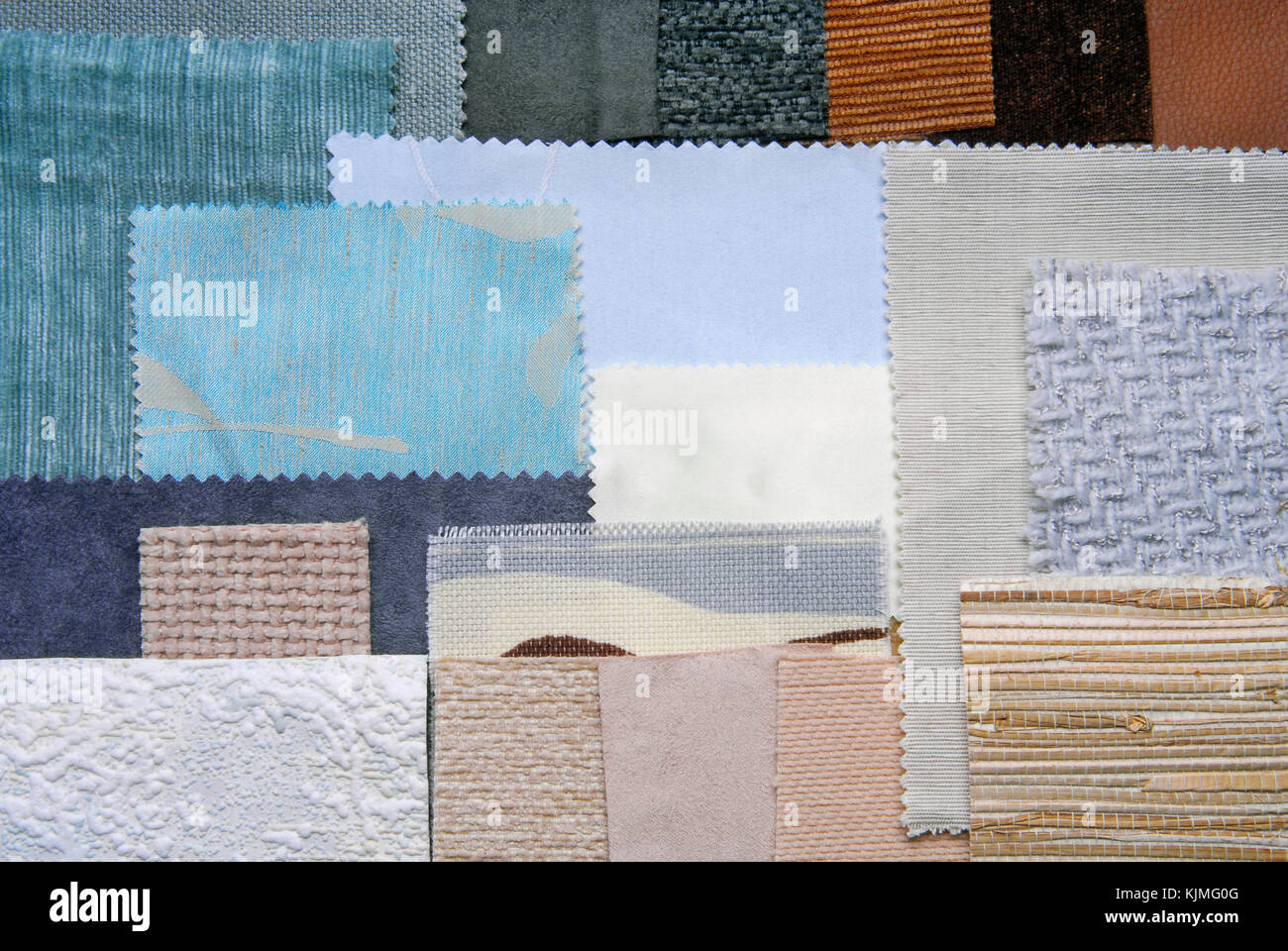 Upholstery fabric swatches hi-res stock photography and images - Alamy