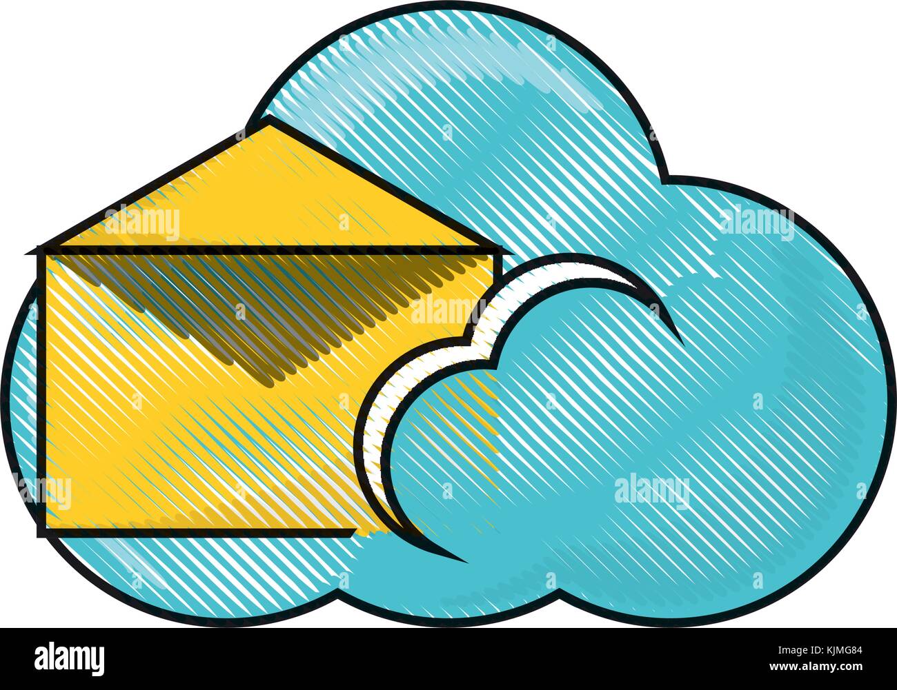 cloud storage design concept Stock Vector Image & Art - Alamy