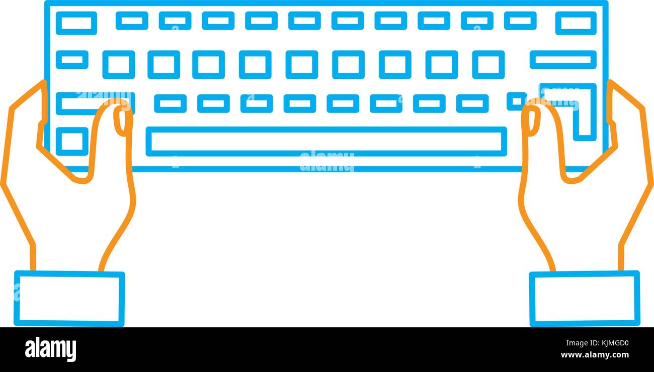 Isolated keyboard design Stock Vector Image & Art - Alamy