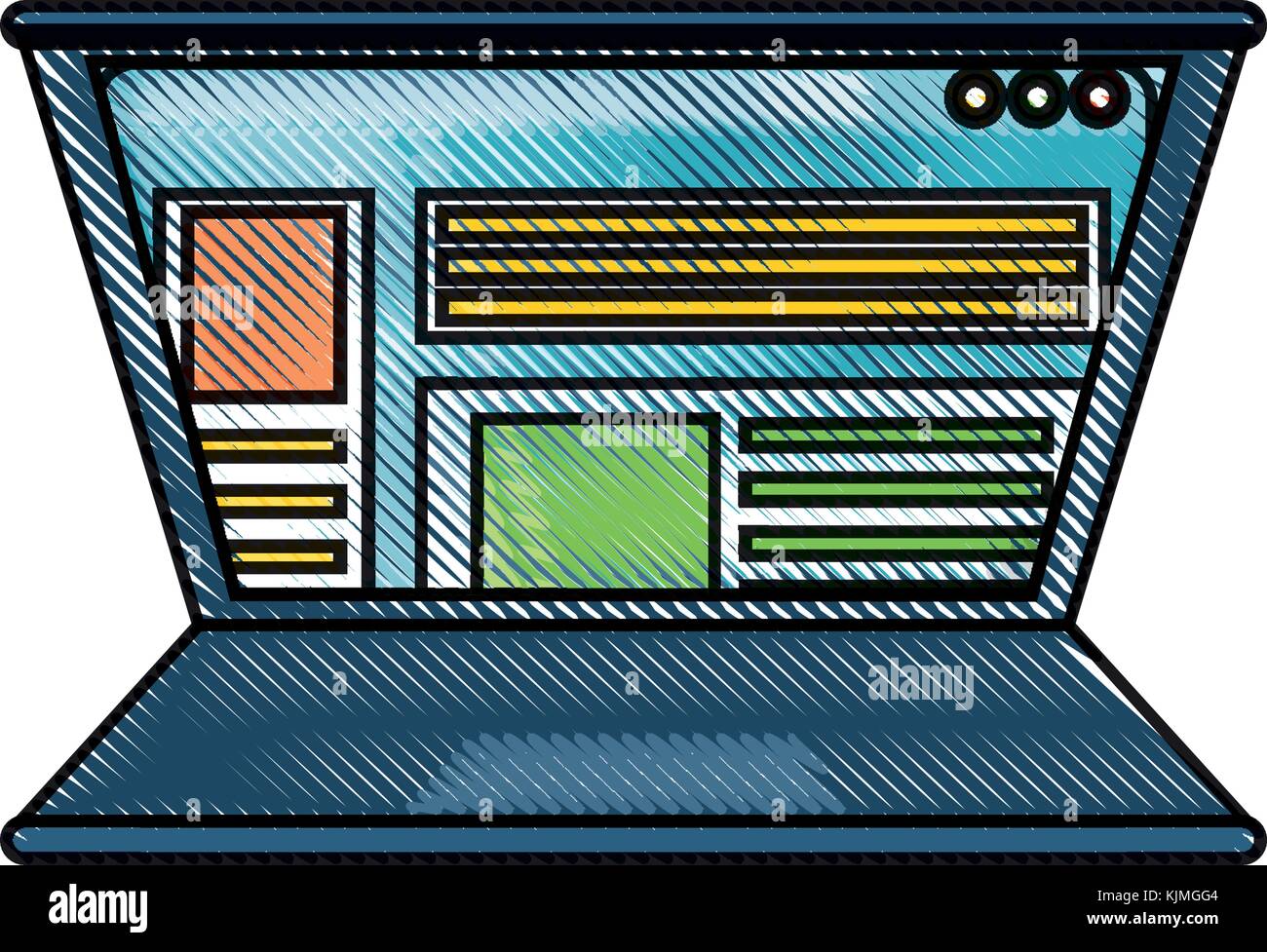 laptop computer design concept Stock Vector Image & Art - Alamy