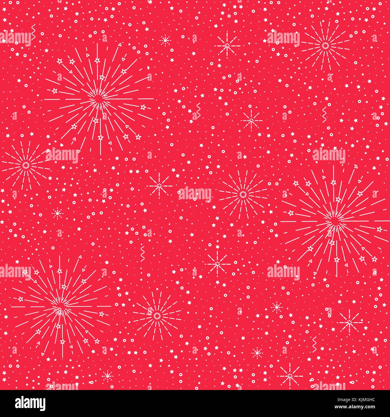 Vector colorful festive seamless pattern for holidays Stock Vector ...