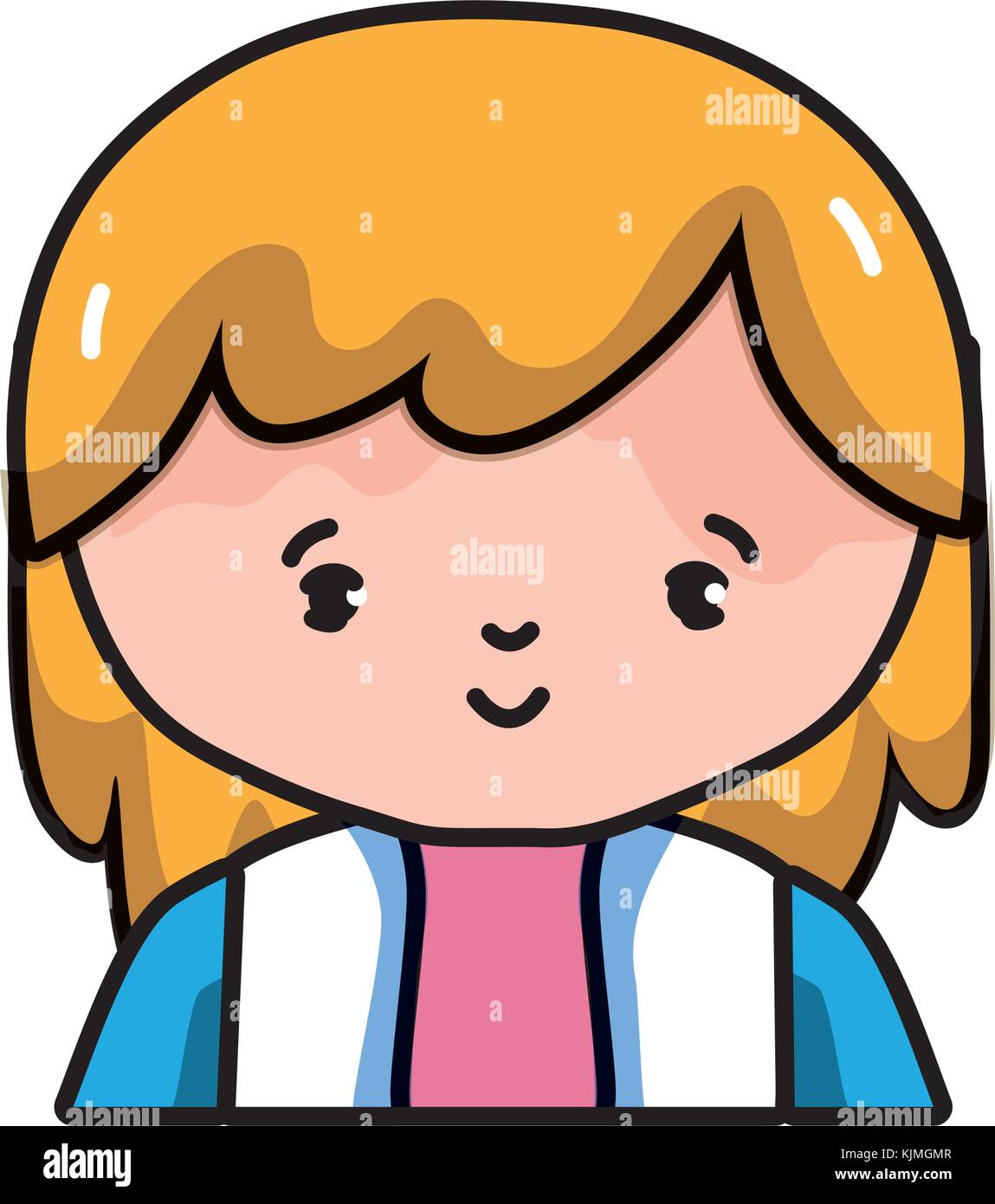 Isolated girl design Stock Vector Image & Art - Alamy