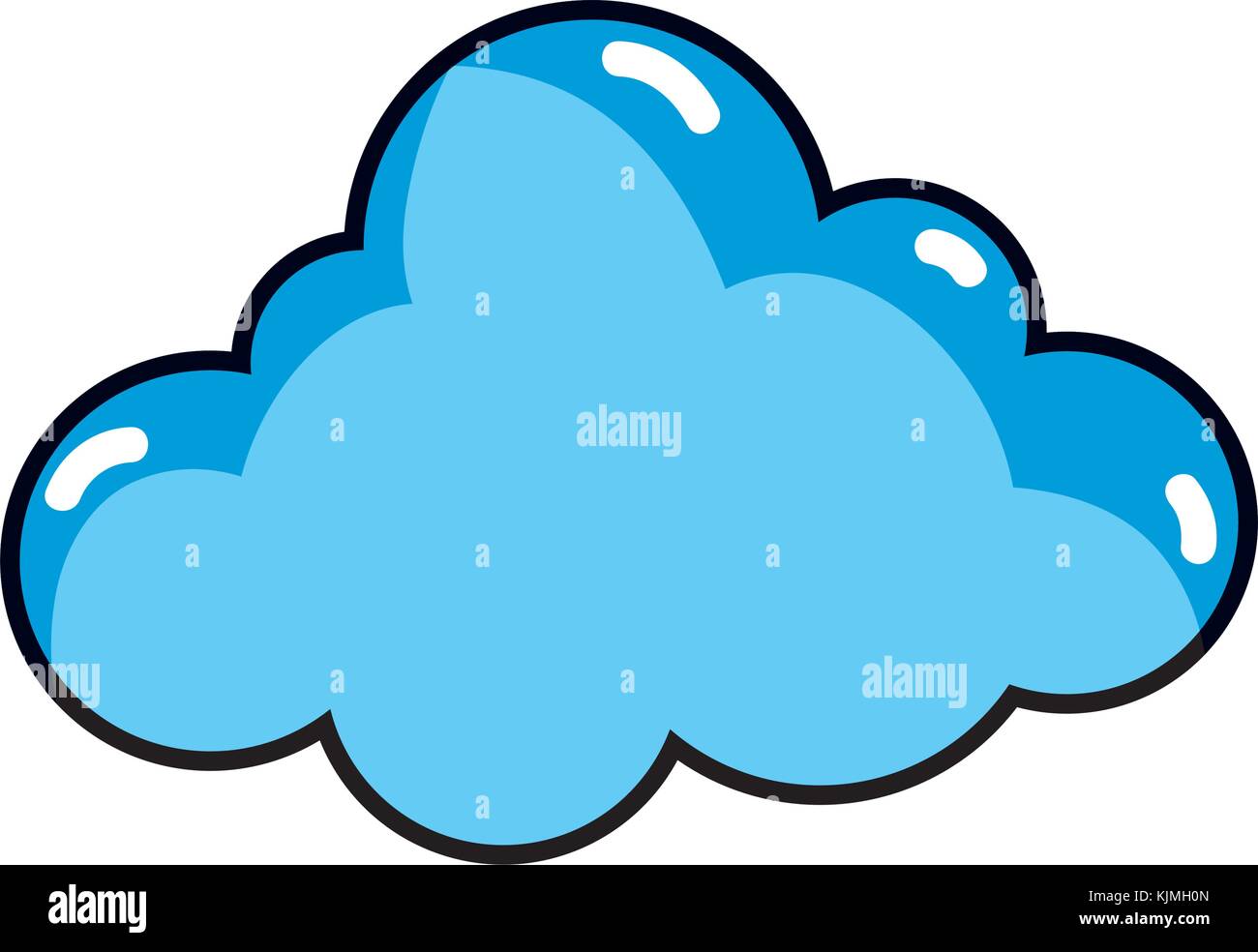 Isolated cloud design Stock Vector Image & Art - Alamy