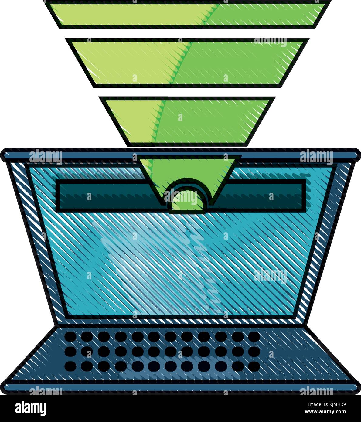 laptop computer design concept Stock Vector Image & Art - Alamy