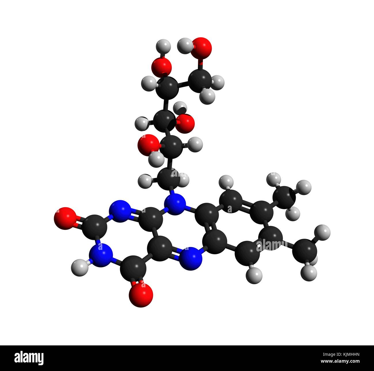 Vitamin b2 molecule hi-res stock photography and images - Alamy