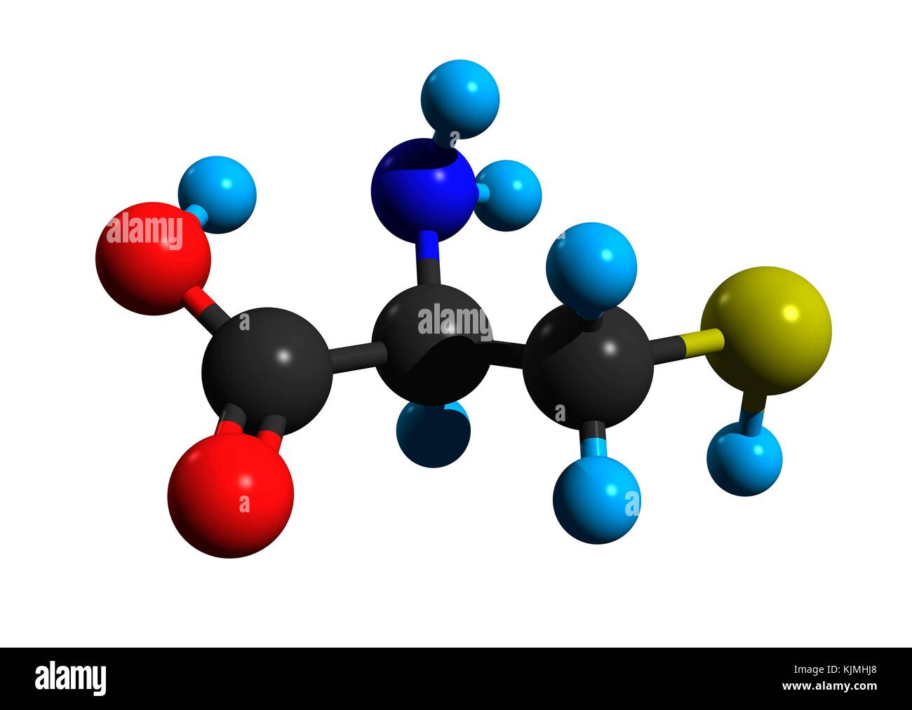 Cysteine molecular hi-res stock photography and images - Alamy