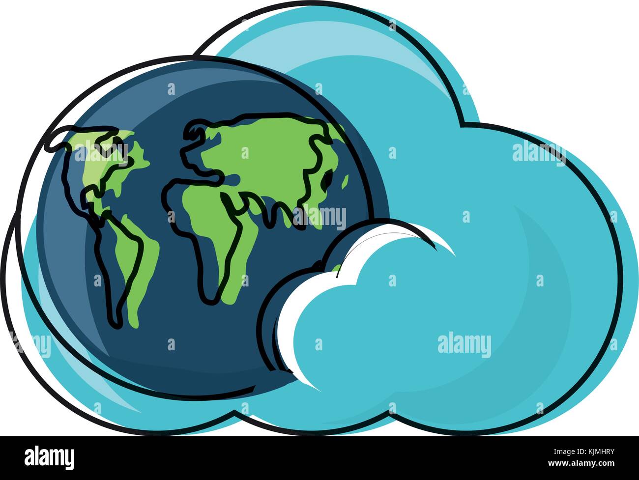 earth planet design concept Stock Vector Image & Art - Alamy