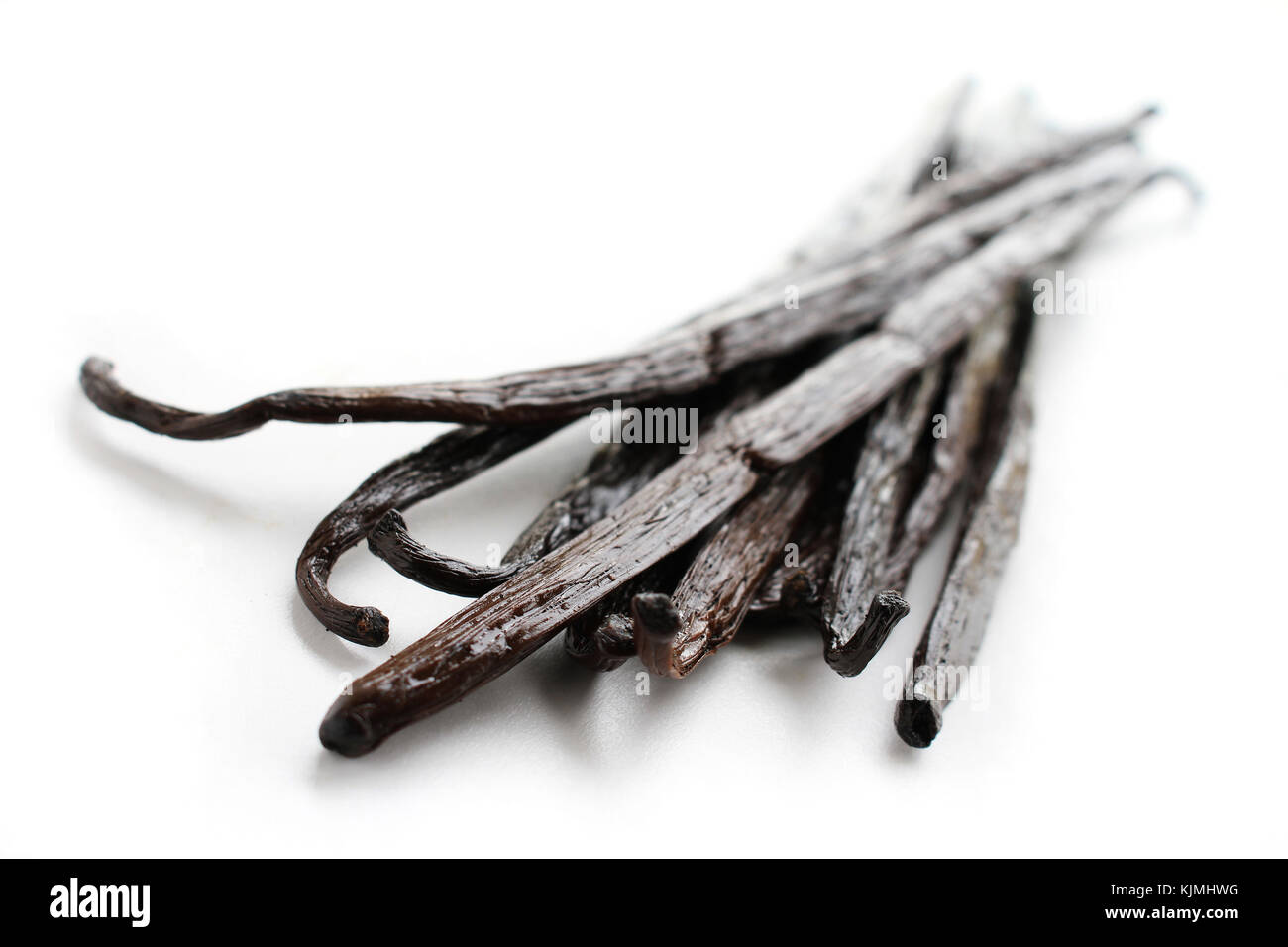 Vanilla pods Cut Out Stock Images & Pictures - Alamy