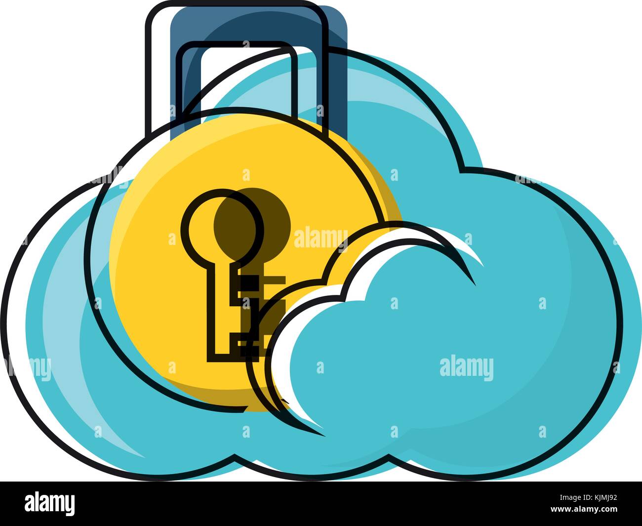 cloud storage design concept Stock Vector Image & Art - Alamy