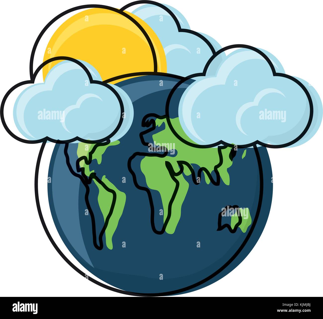 earth planet design concept Stock Vector Image & Art - Alamy