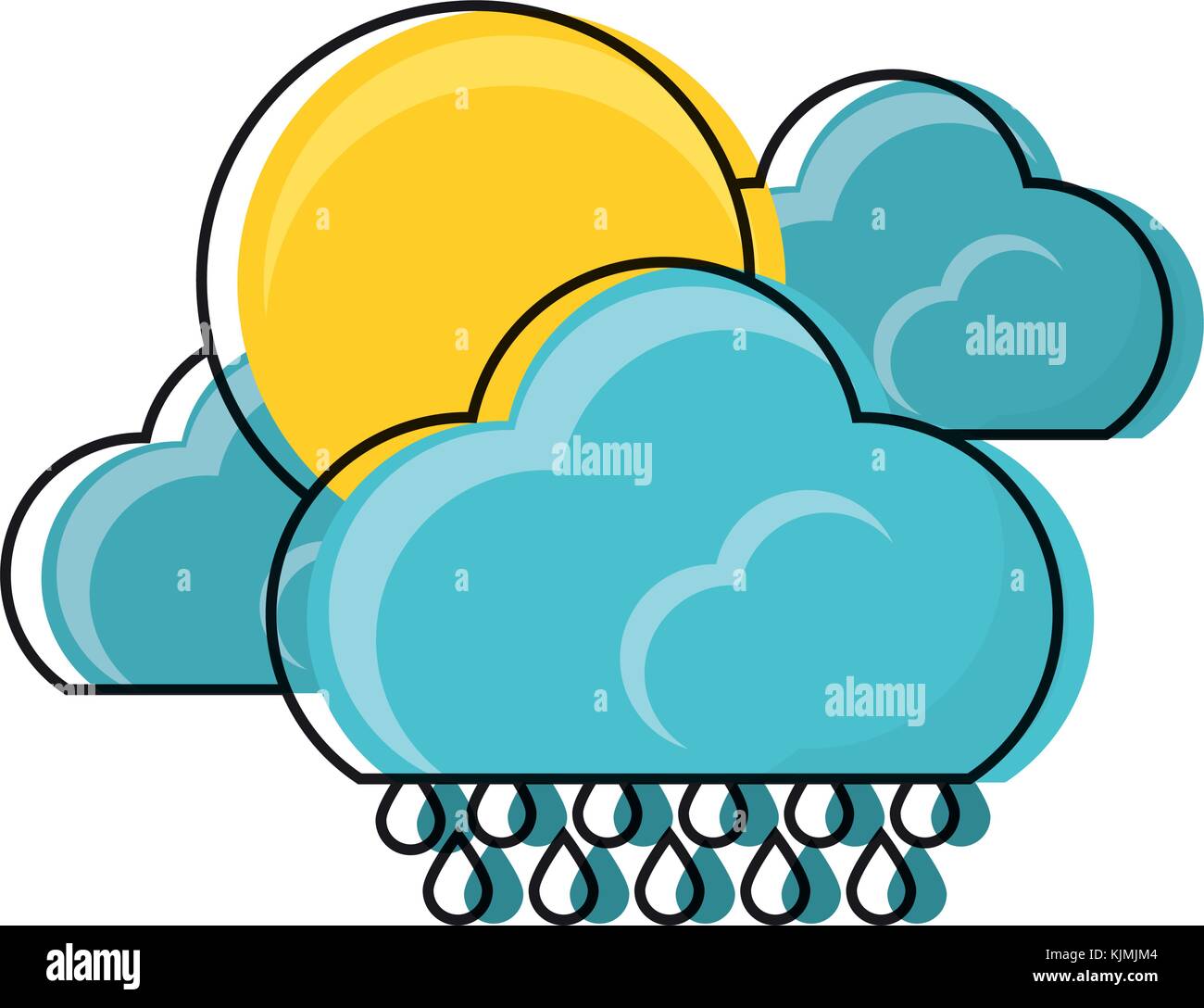 cloud and weather design Stock Vector Image & Art - Alamy