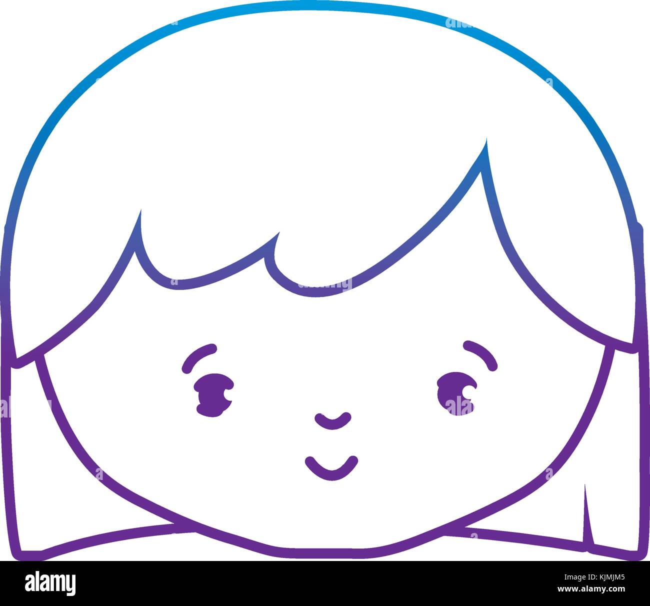 Isolated girl design Stock Vector Image & Art - Alamy