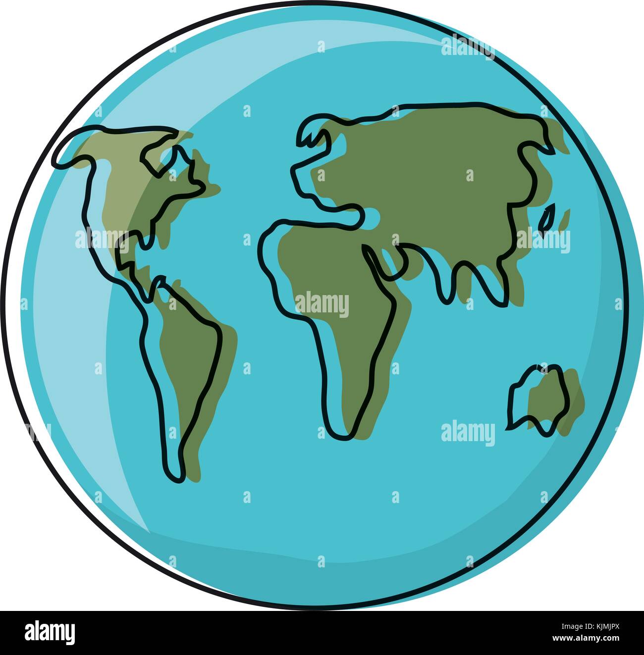 earth planet design concept Stock Vector Image & Art - Alamy