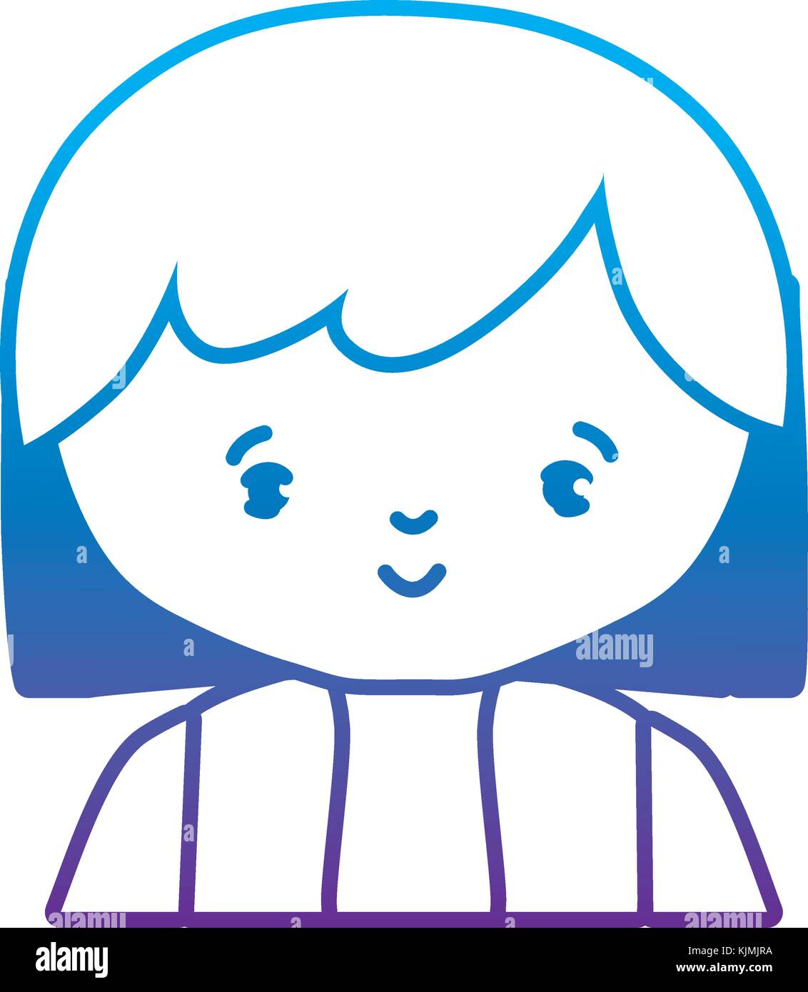 Isolated girl design Stock Vector Image & Art - Alamy