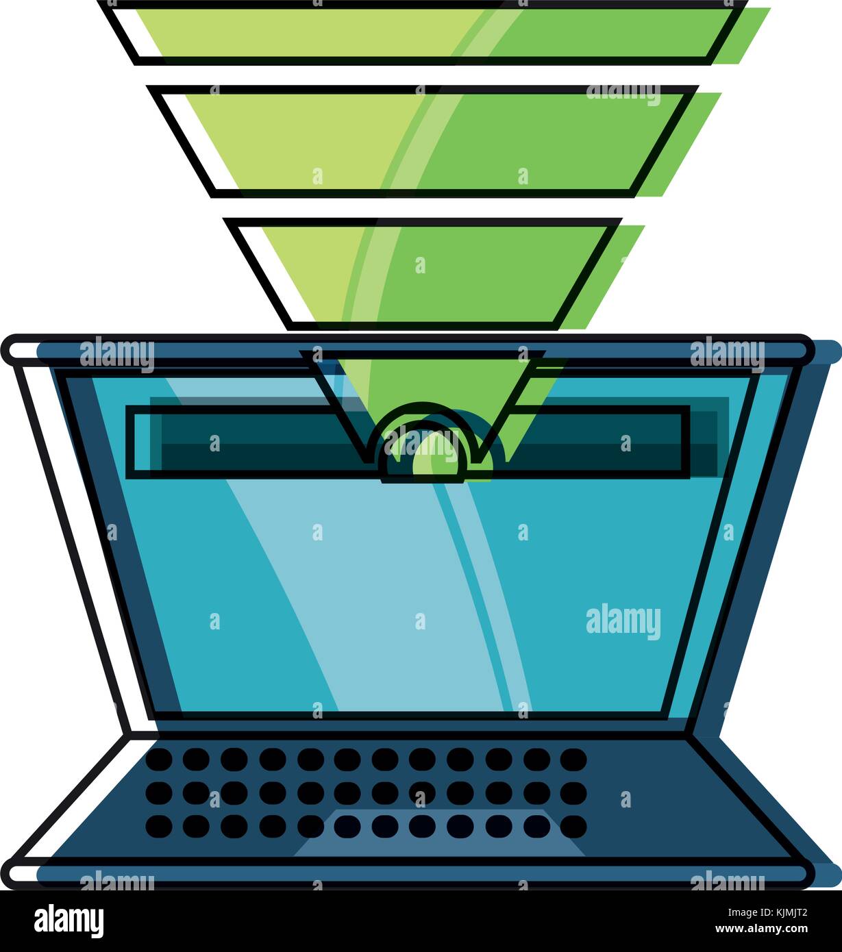 laptop computer design concept Stock Vector Image & Art - Alamy