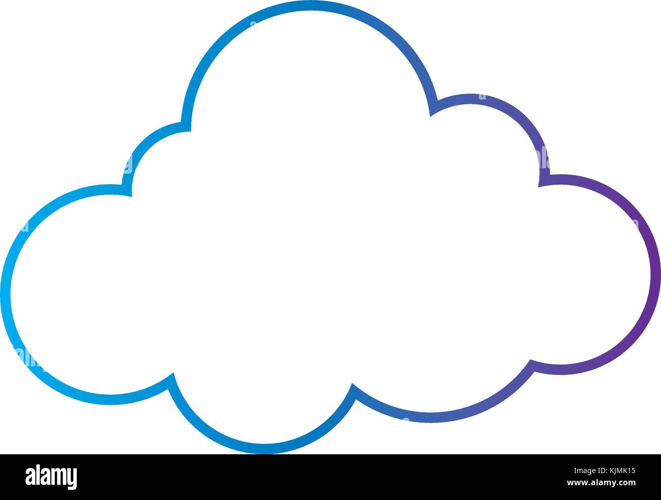 Isolated cloud design Stock Vector Image & Art - Alamy
