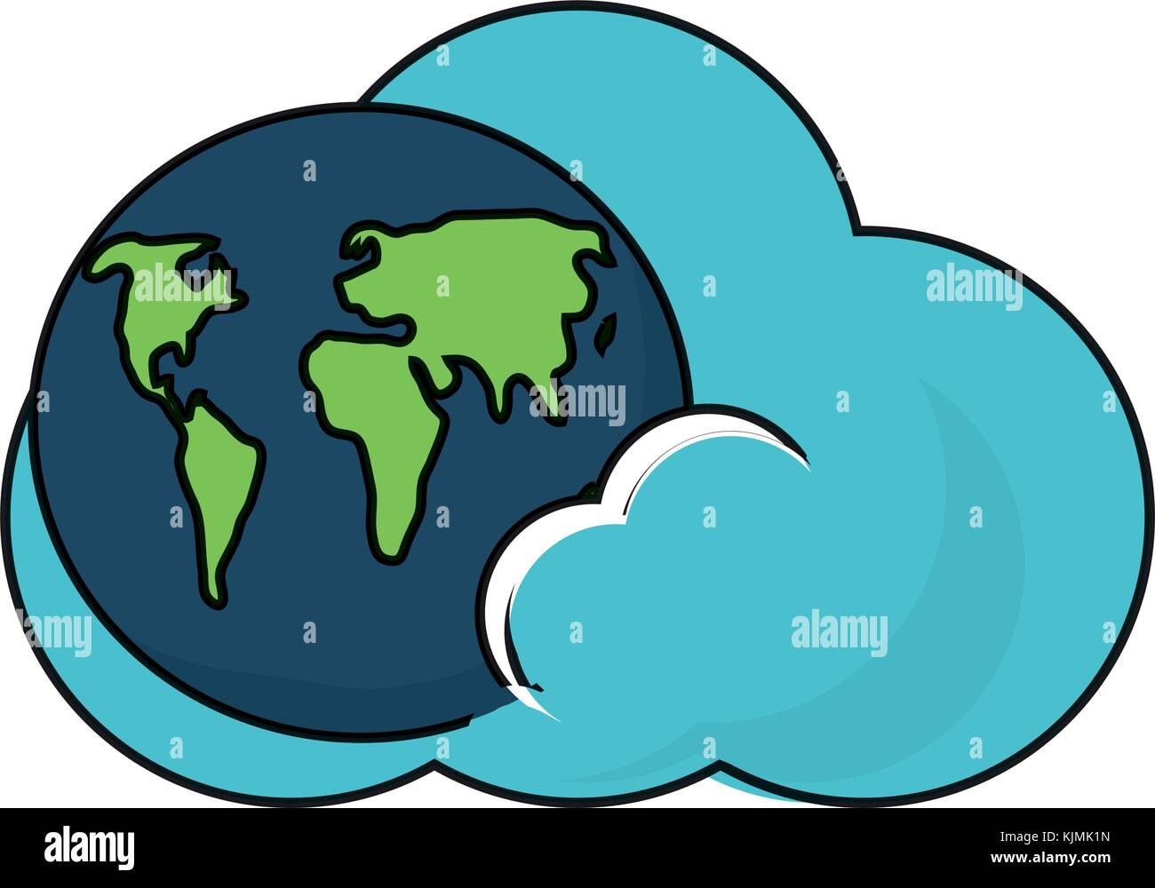 earth planet design concept Stock Vector Image & Art - Alamy