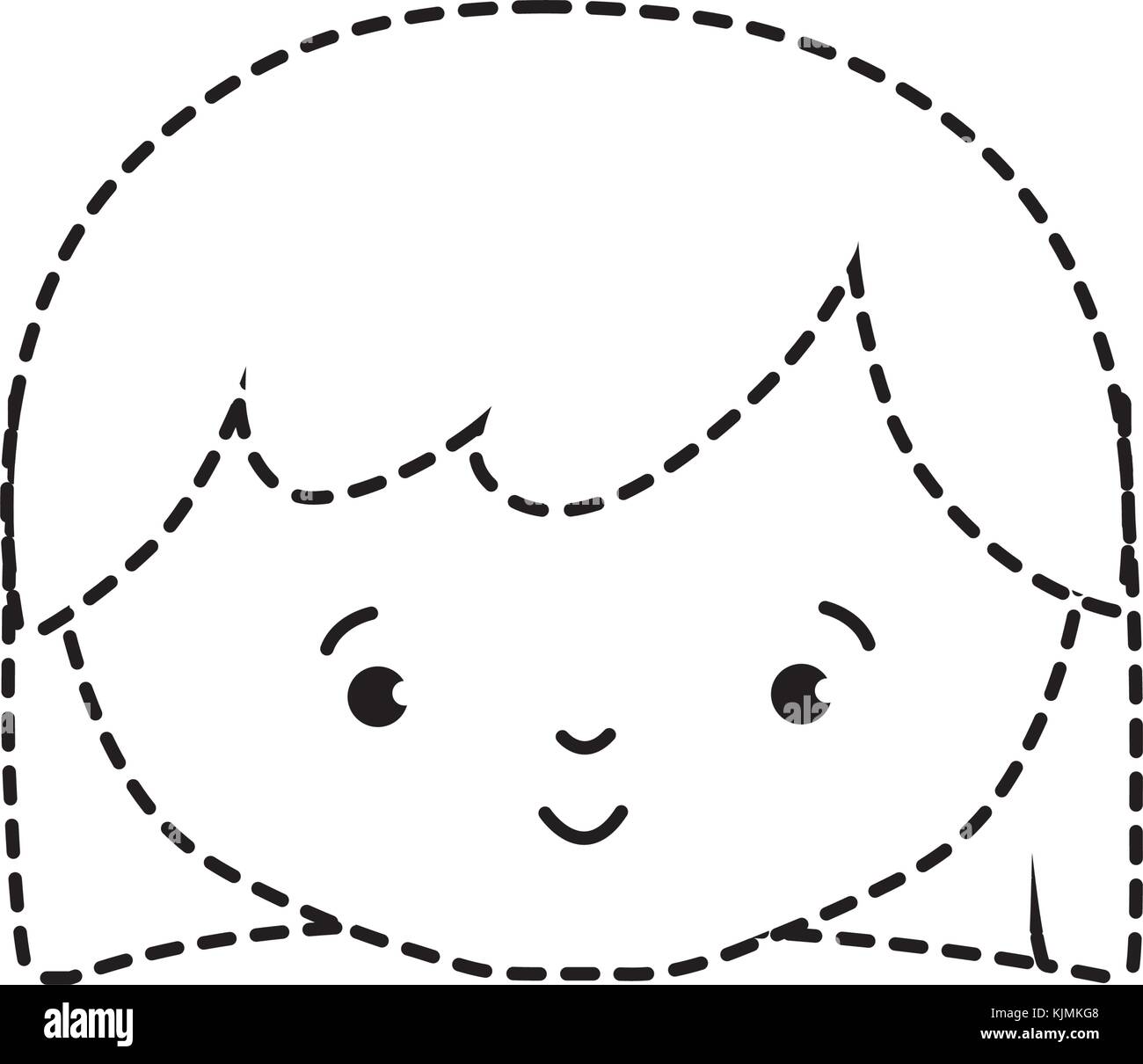 Isolated girl design Stock Vector Image & Art - Alamy