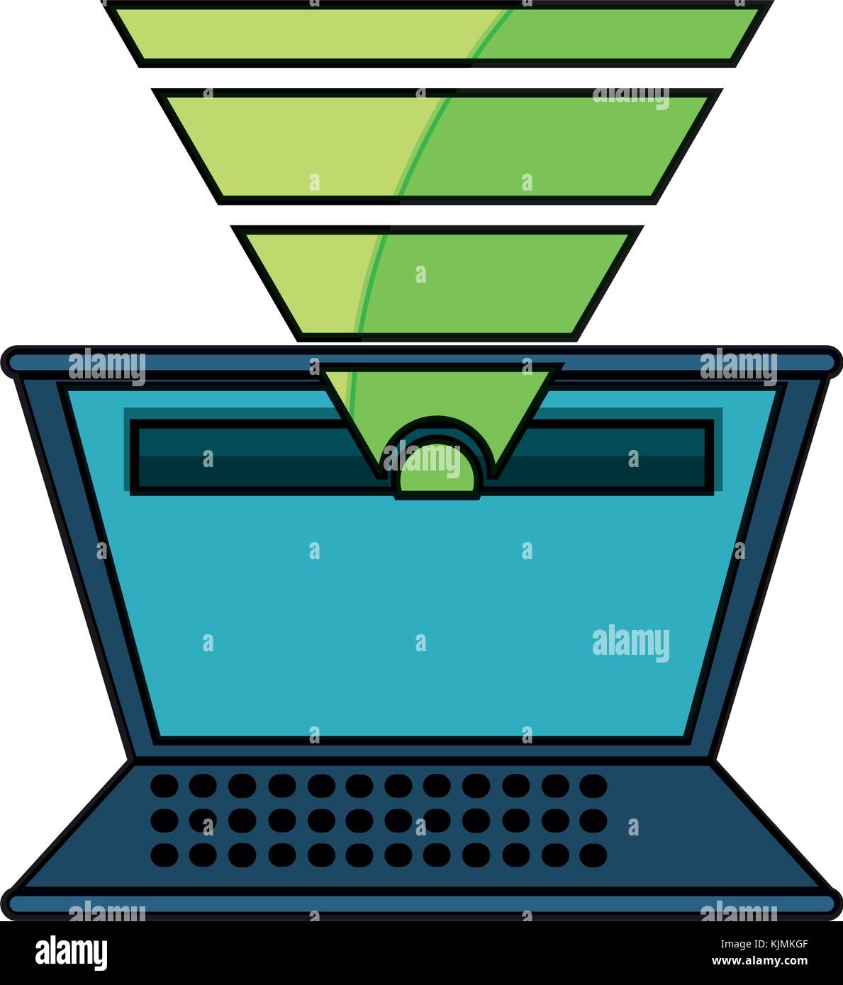 laptop computer design concept Stock Vector Image & Art - Alamy