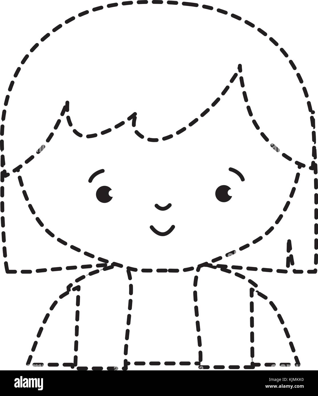 Isolated girl design Stock Vector Image & Art - Alamy