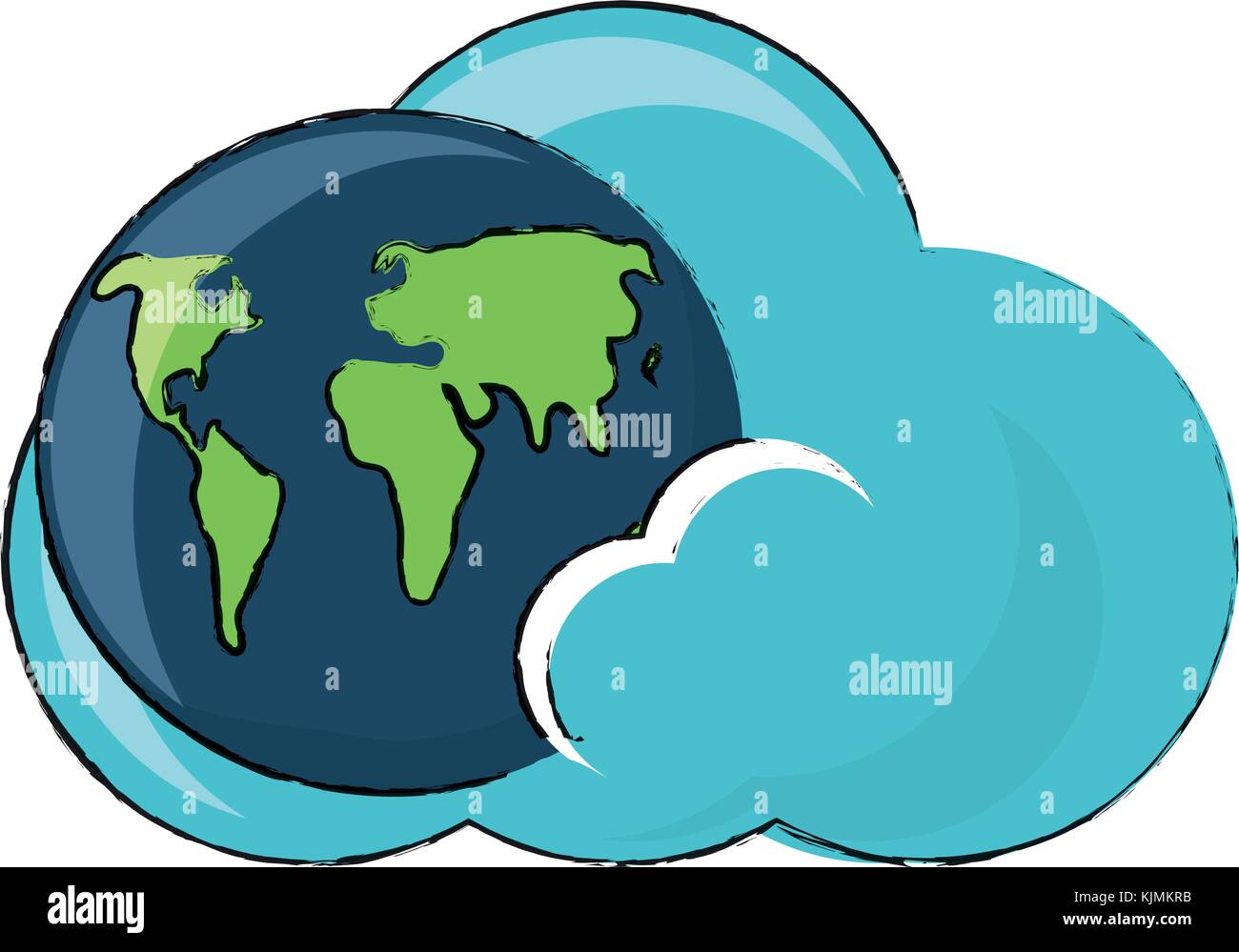 earth planet design concept Stock Vector Image & Art - Alamy