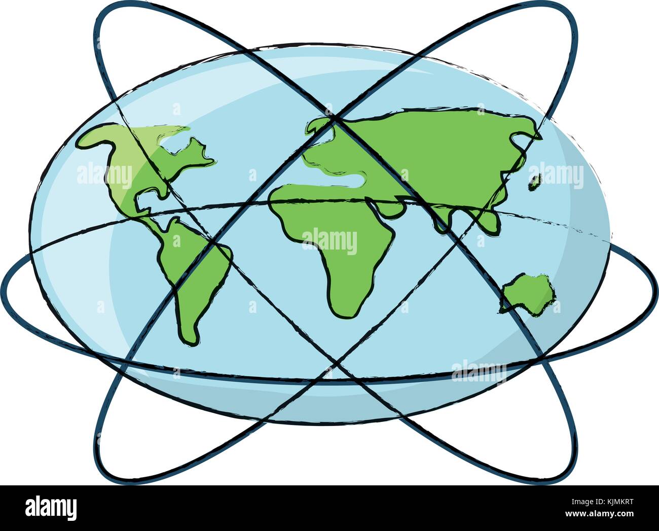 earth planet design concept Stock Vector Image & Art - Alamy