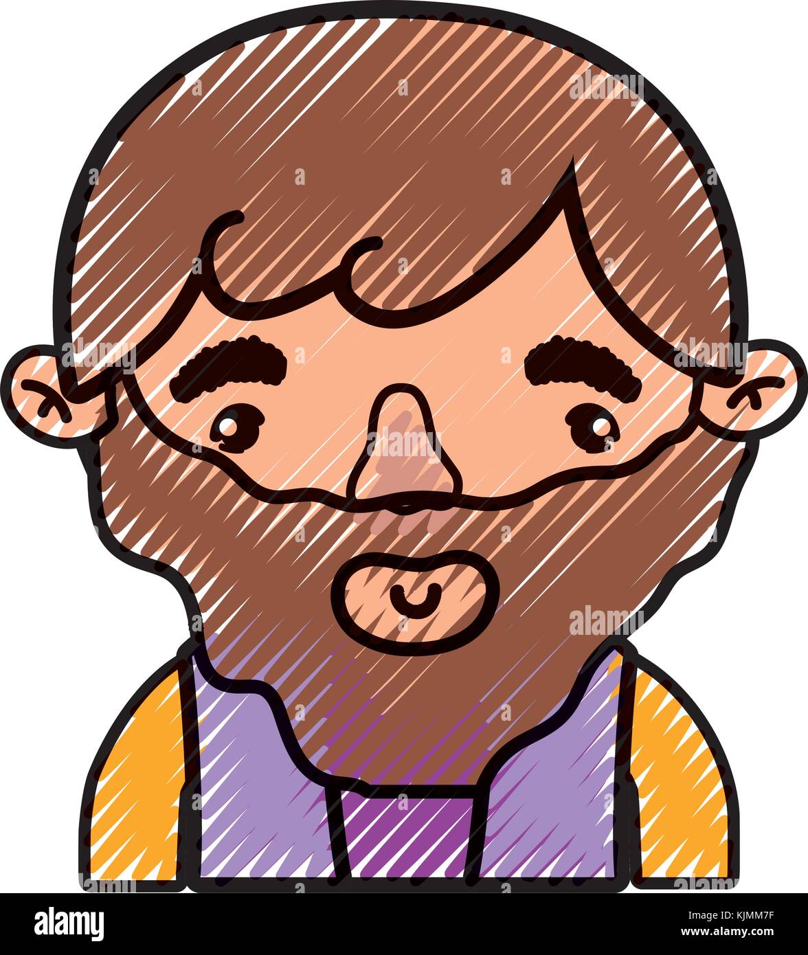 Isolated man design Stock Vector Image & Art - Alamy