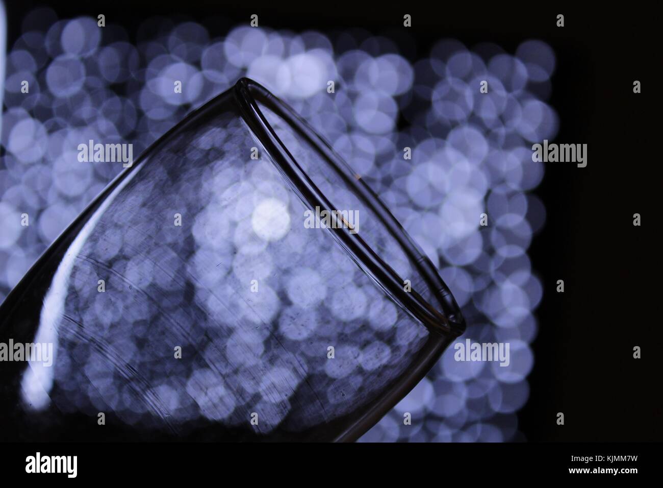 Crystal and luminous background in the dark Stock Photo - Alamy