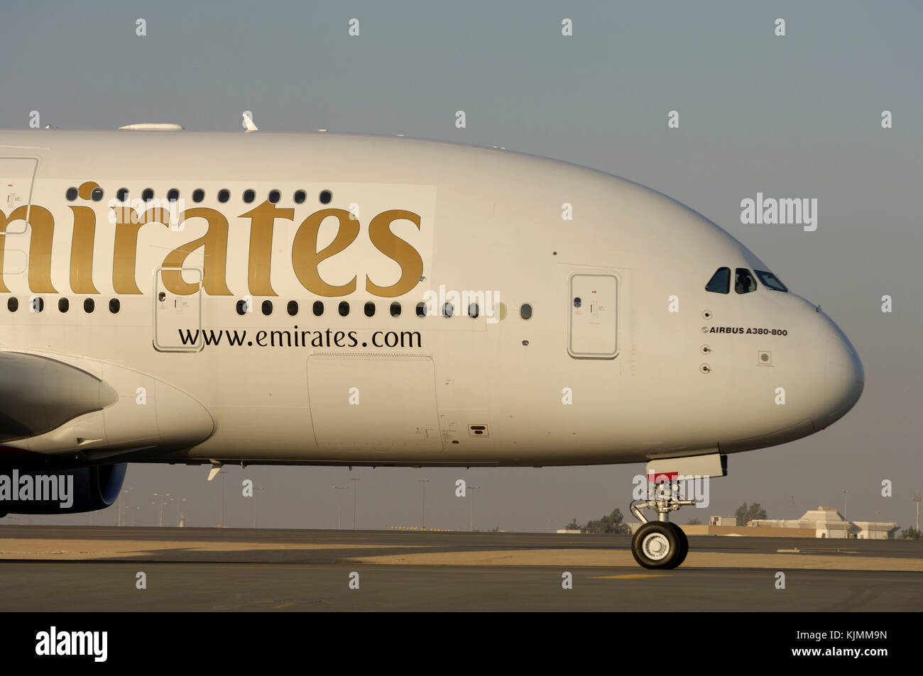 Emirates airbus a380 airliner taxiing hi-res stock photography and ...