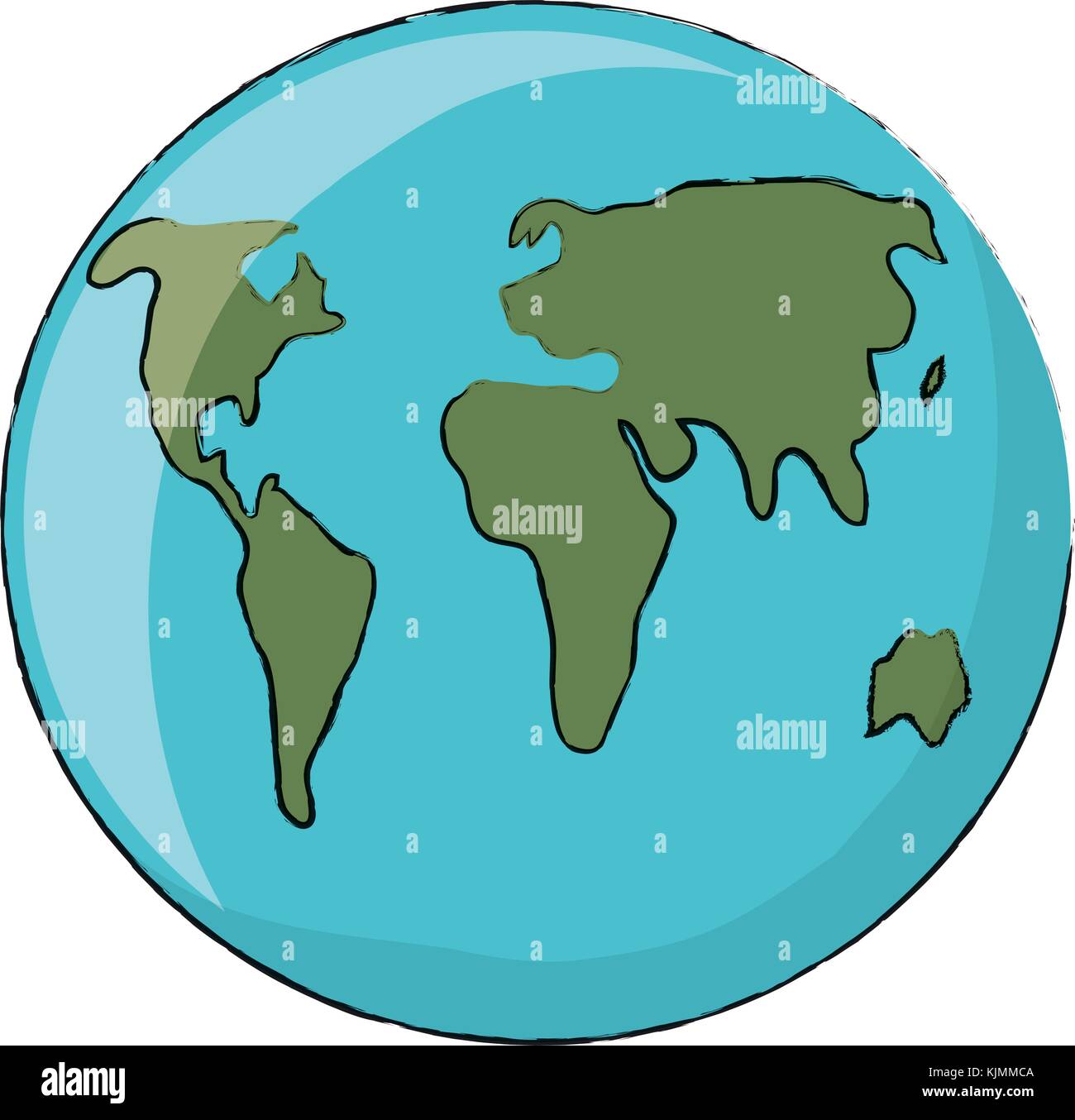 earth planet design concept Stock Vector Image & Art - Alamy