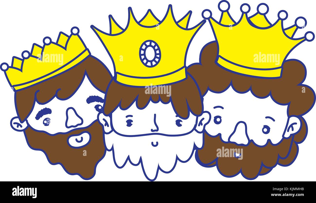 My three wise men Stock Vector Images - Alamy