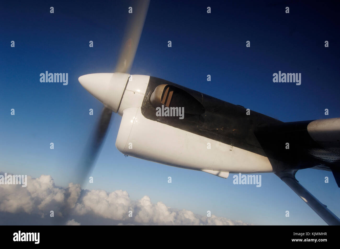 Blue propeller spinners hi-res stock photography and images - Alamy