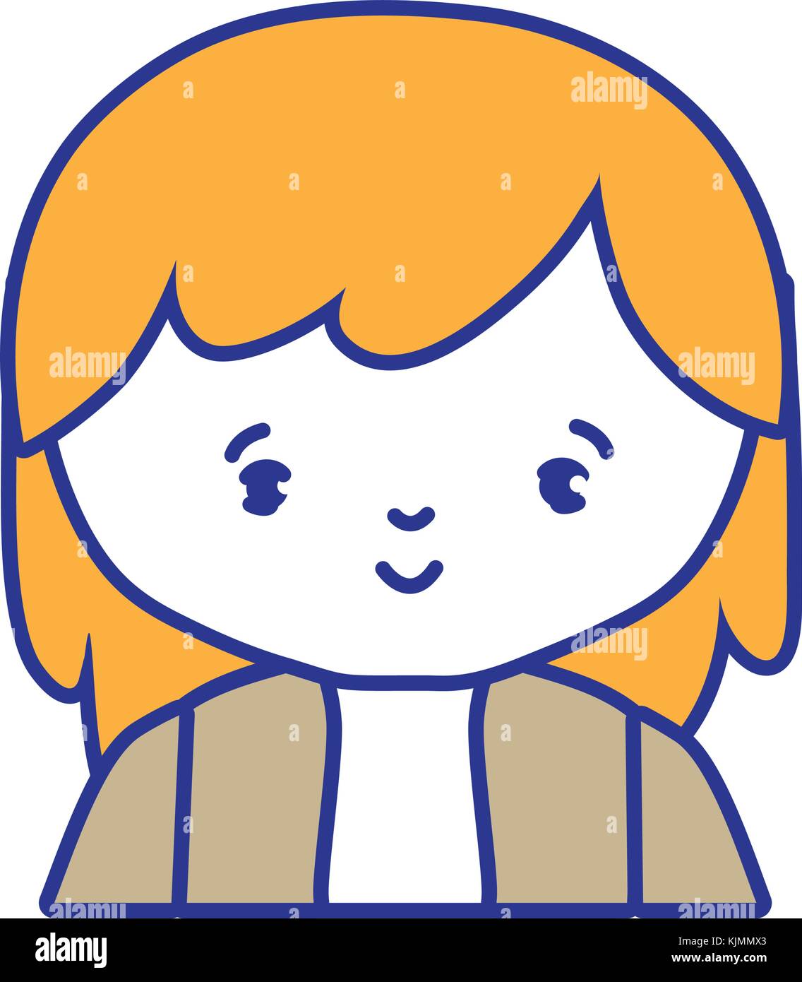 Isolated girl design Stock Vector Image & Art - Alamy