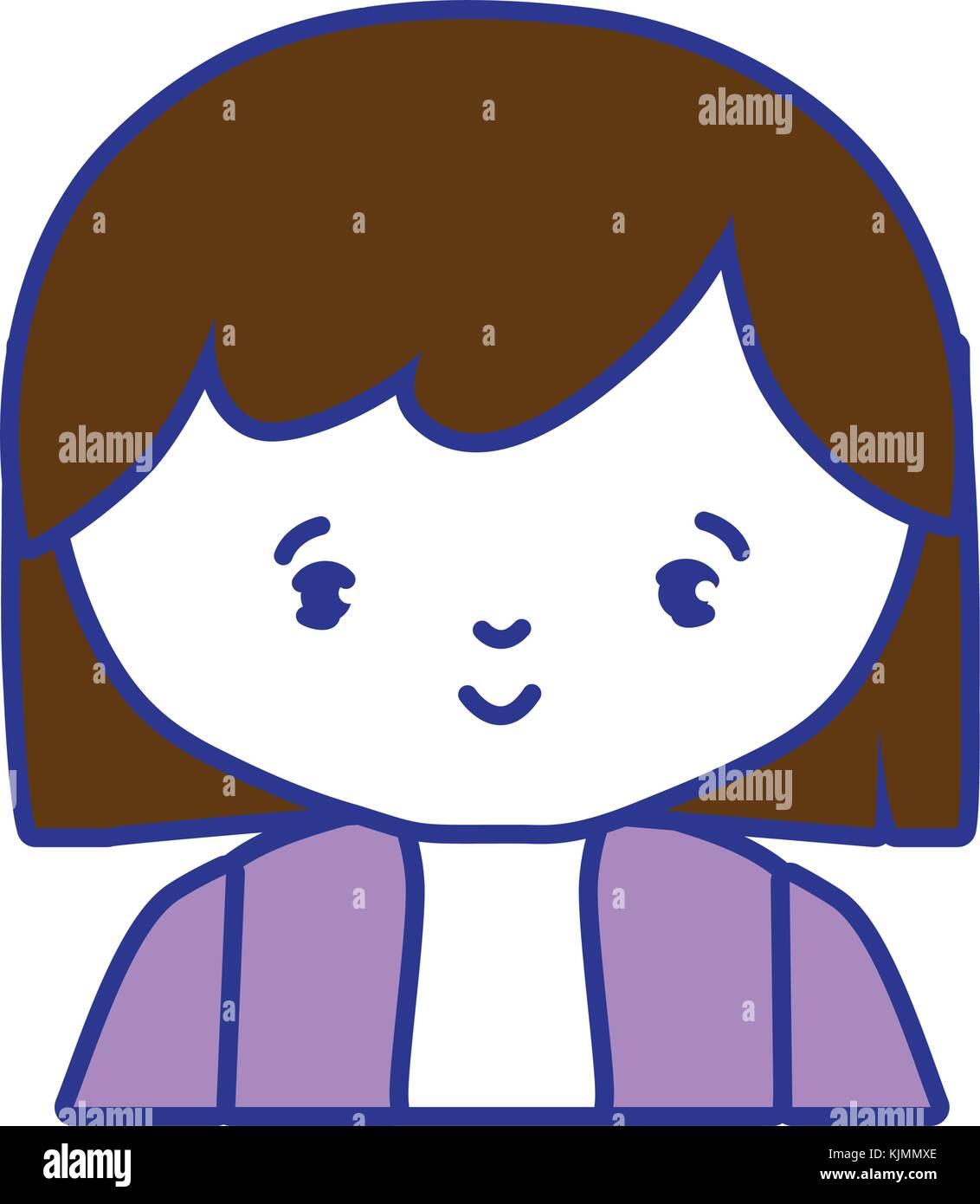 Isolated girl design Stock Vector Image & Art - Alamy