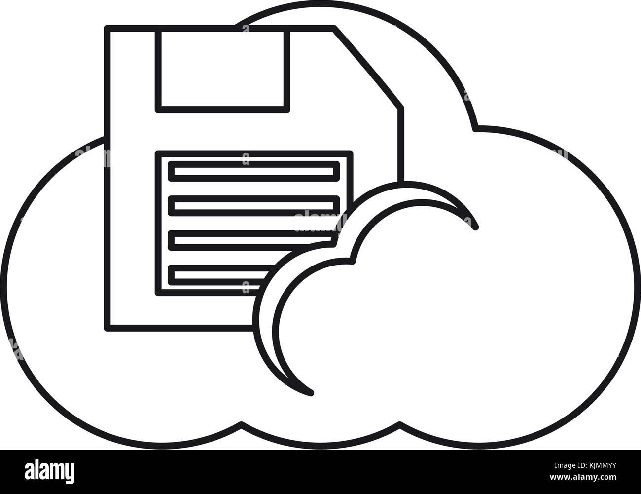 cloud storage design concept Stock Vector Image & Art - Alamy