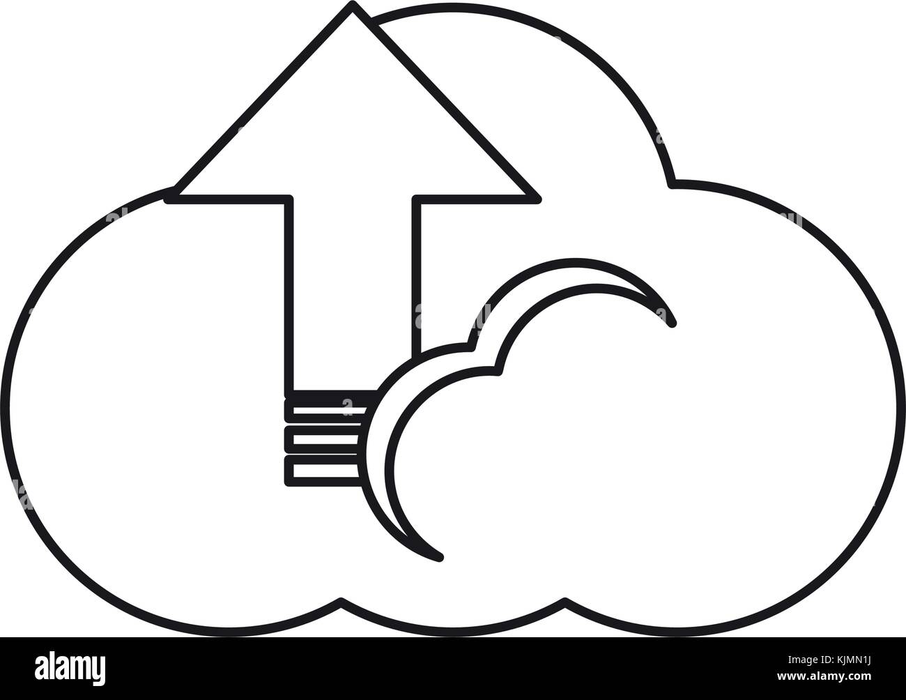 cloud storage design concept Stock Vector Image & Art - Alamy