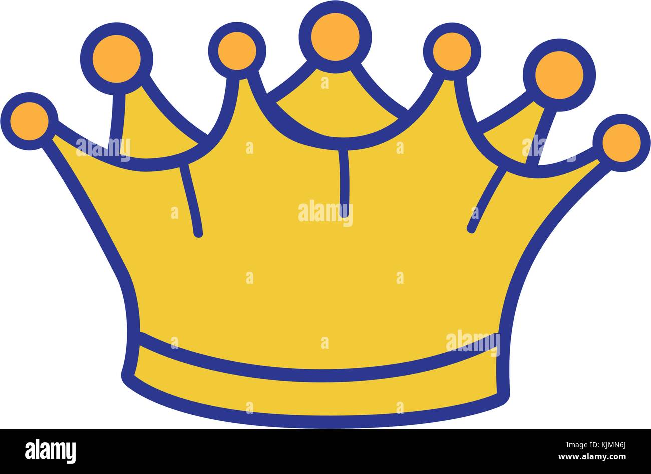 Isolated crown design Stock Vector Image & Art - Alamy