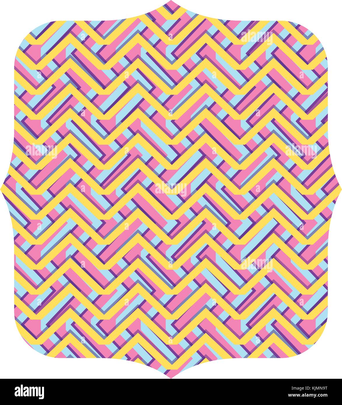 Isolated pattern frame design Stock Vector Image & Art - Alamy