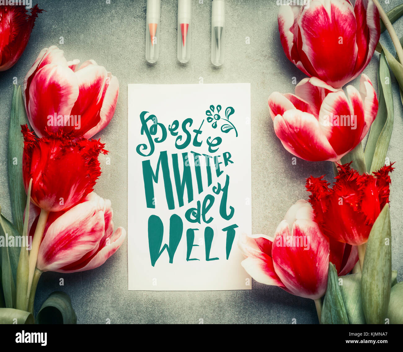 Beste mutter der welt hi-res stock photography and images - Alamy