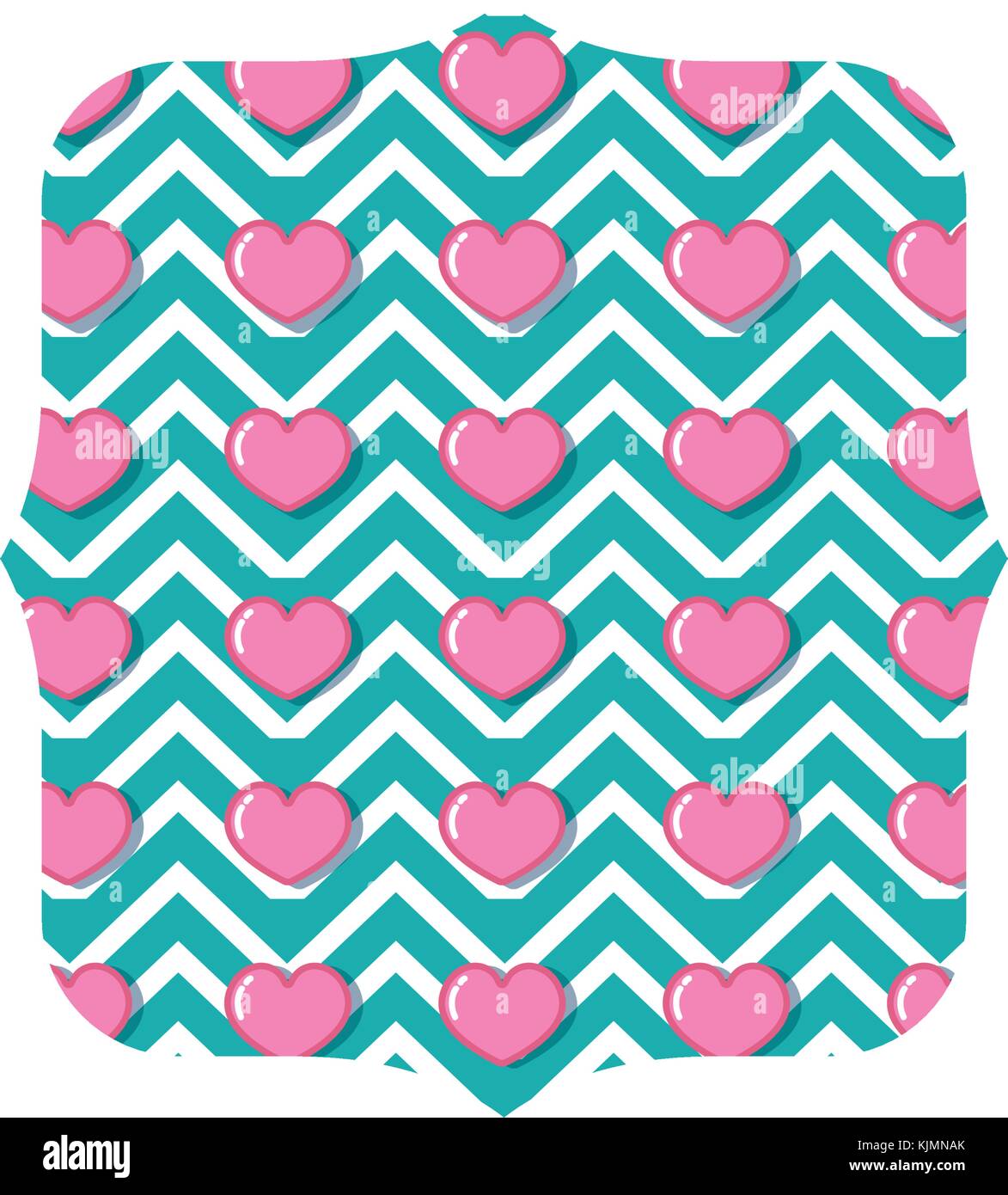 Isolated pattern frame design Stock Vector Image & Art - Alamy