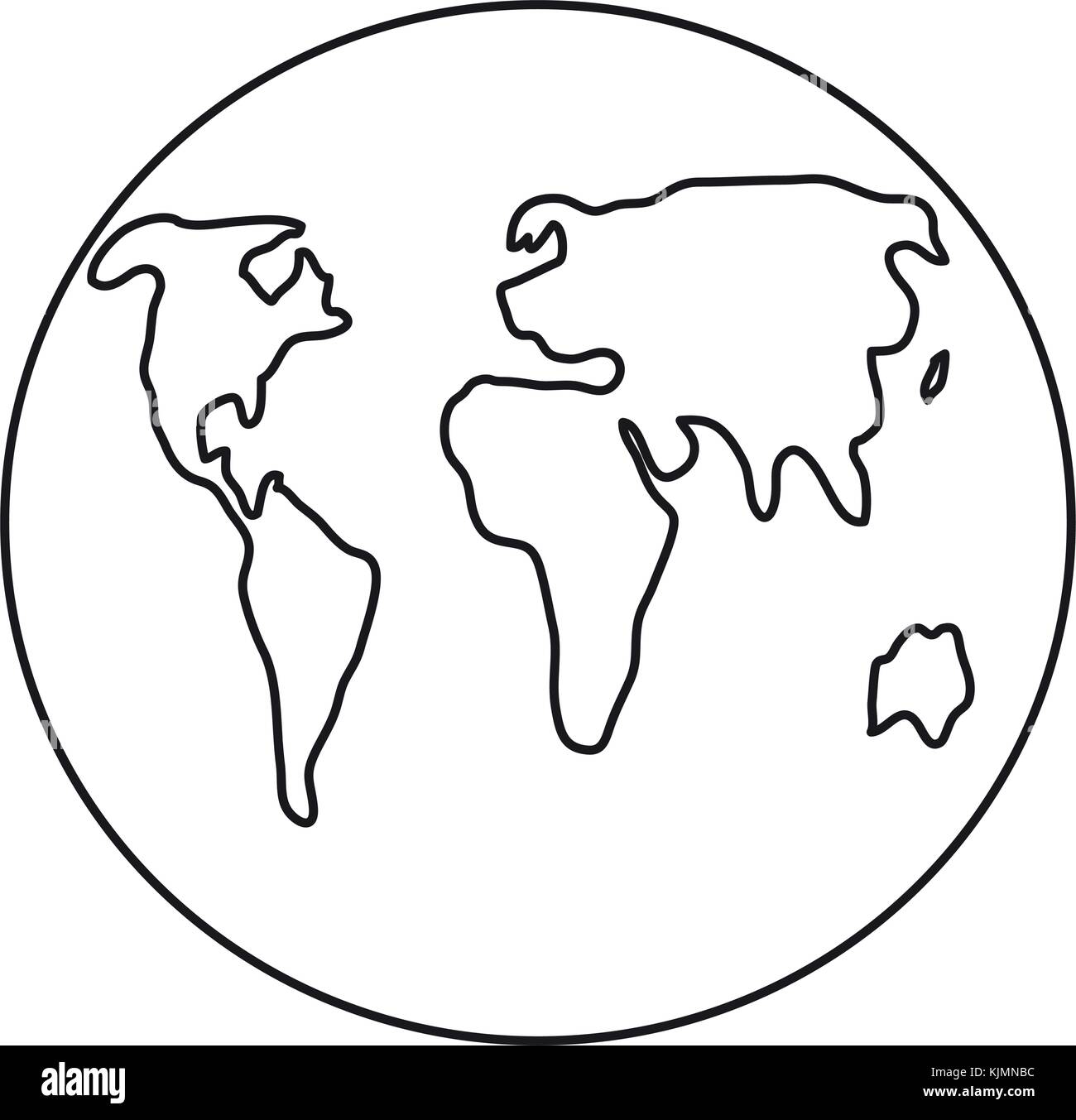 earth planet design concept Stock Vector Image & Art - Alamy