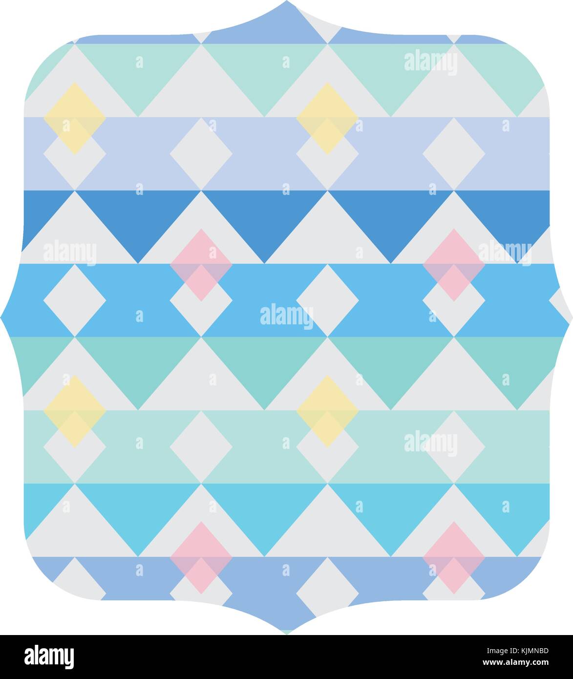 Isolated pattern frame design Stock Vector Image & Art - Alamy