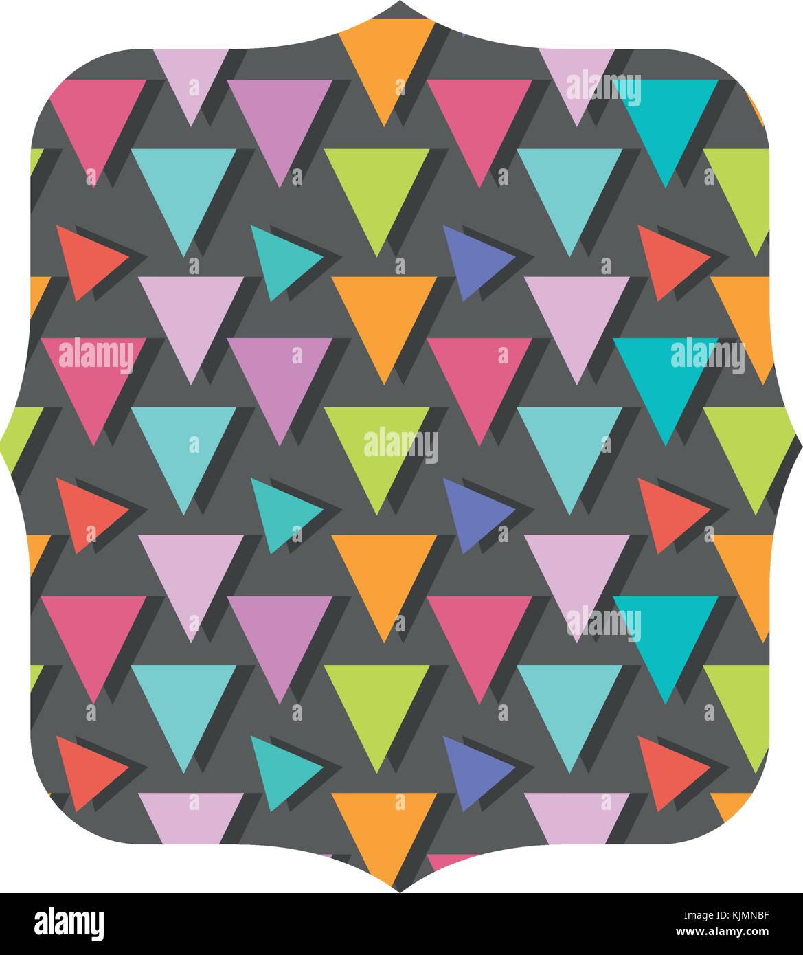 Isolated pattern frame design Stock Vector Image & Art - Alamy