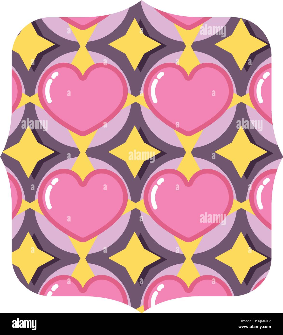 Isolated pattern frame design Stock Vector Image & Art - Alamy