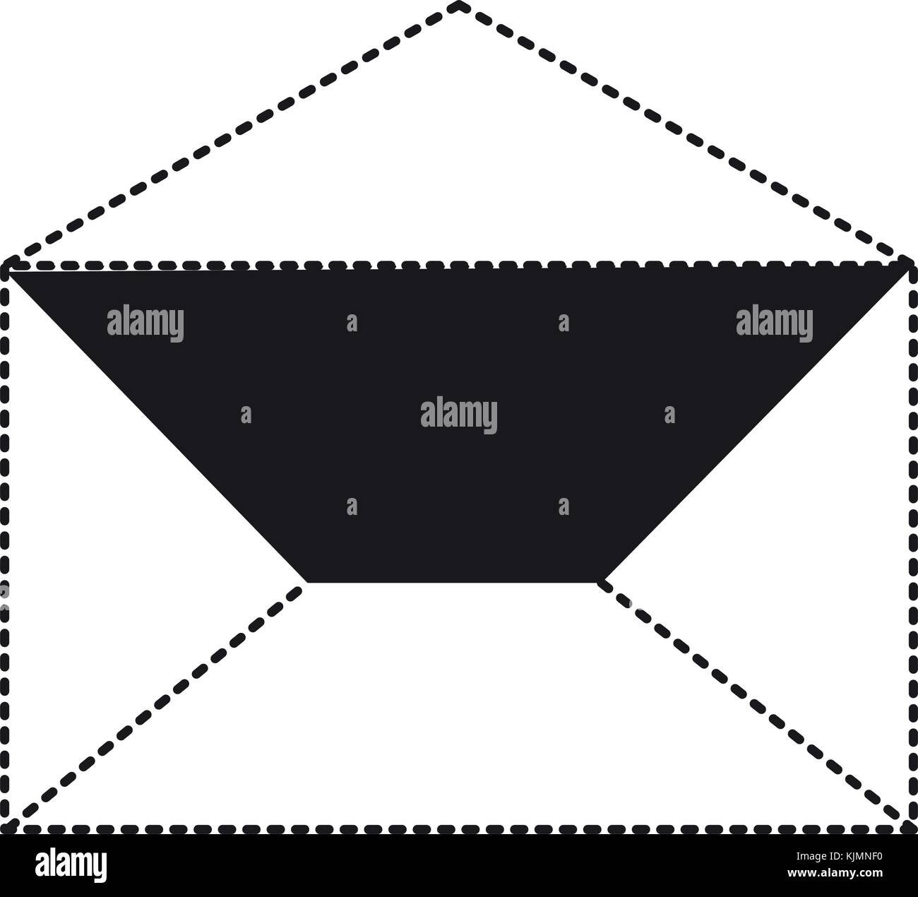 open envelope icon Stock Vector Image & Art - Alamy