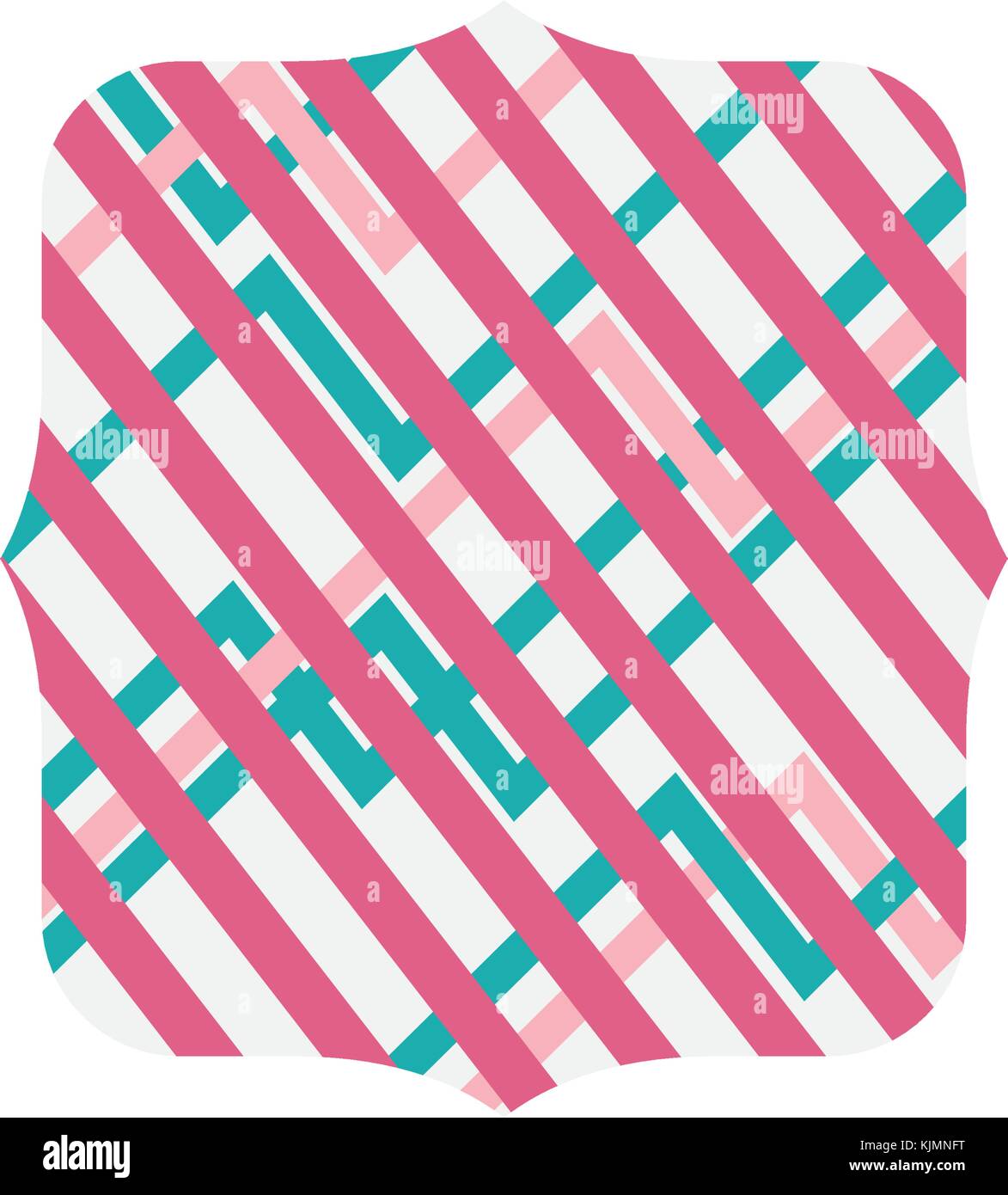 Isolated pattern frame design Stock Vector Image & Art - Alamy