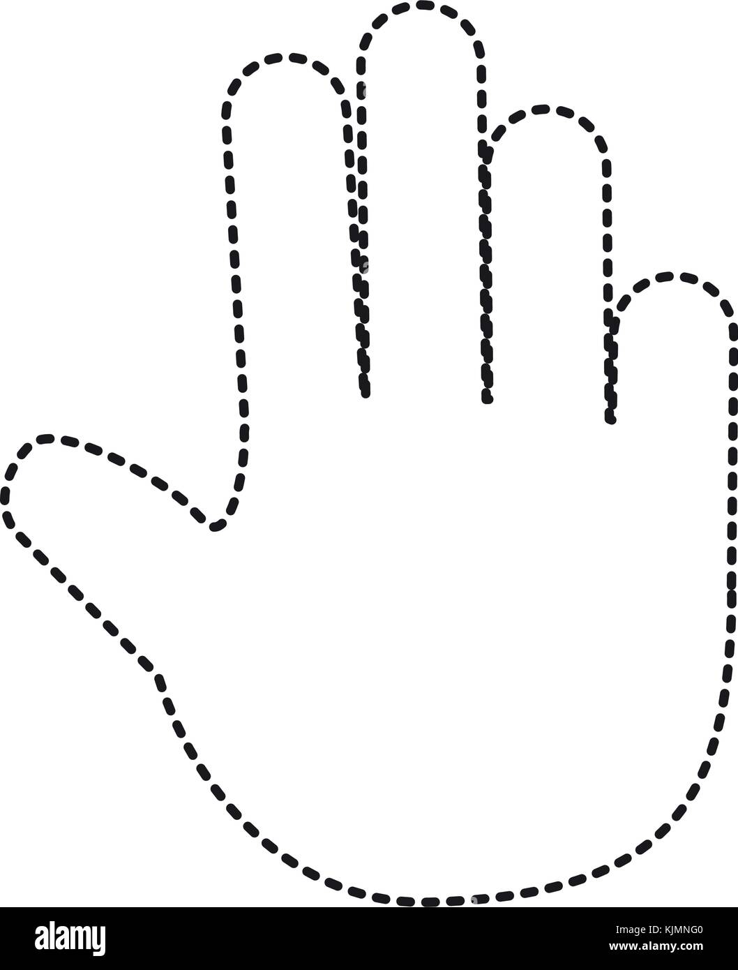 human hand icon Stock Vector Image & Art - Alamy