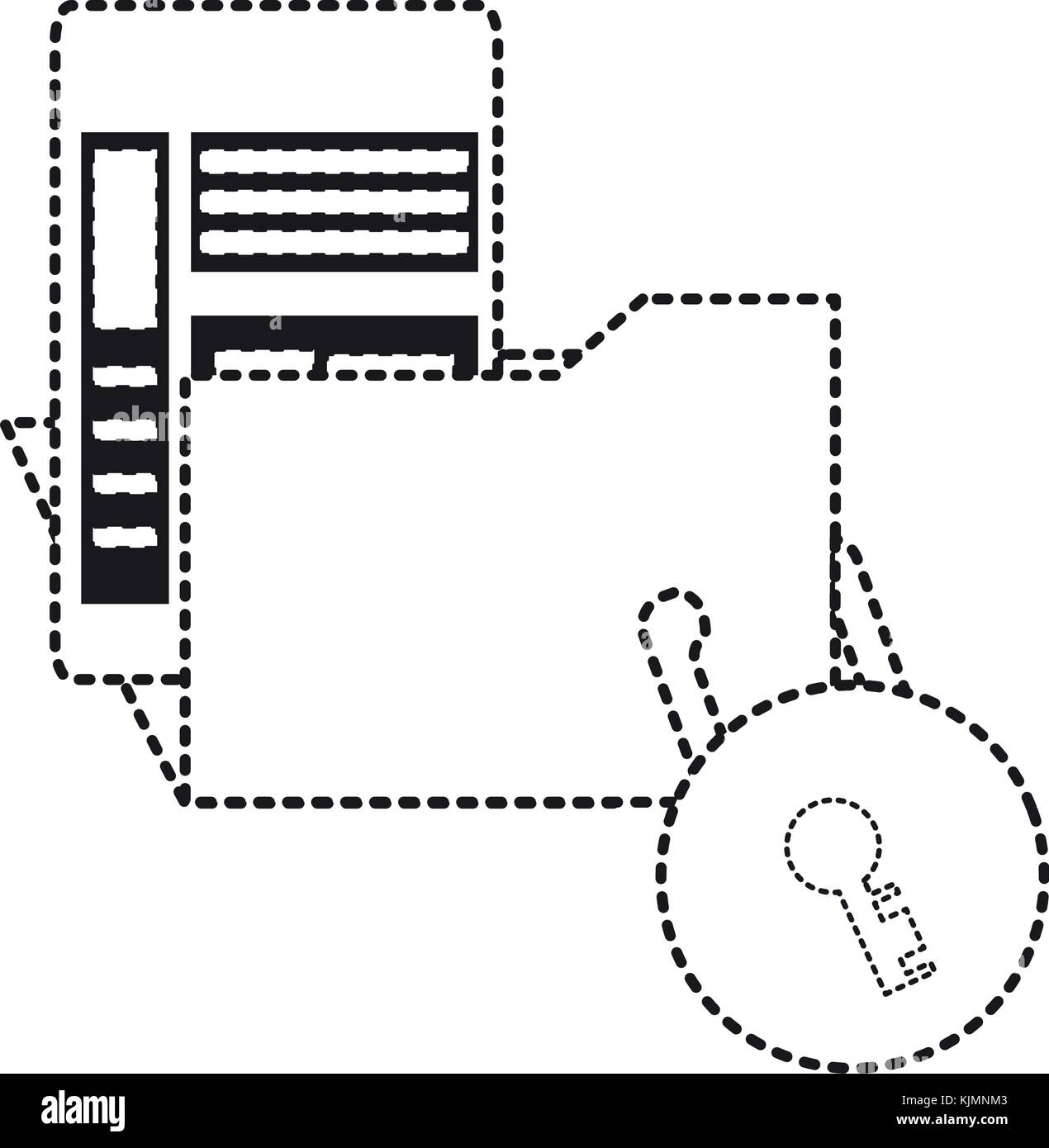 Document Folder Design Concept Stock Vector Image And Art Alamy