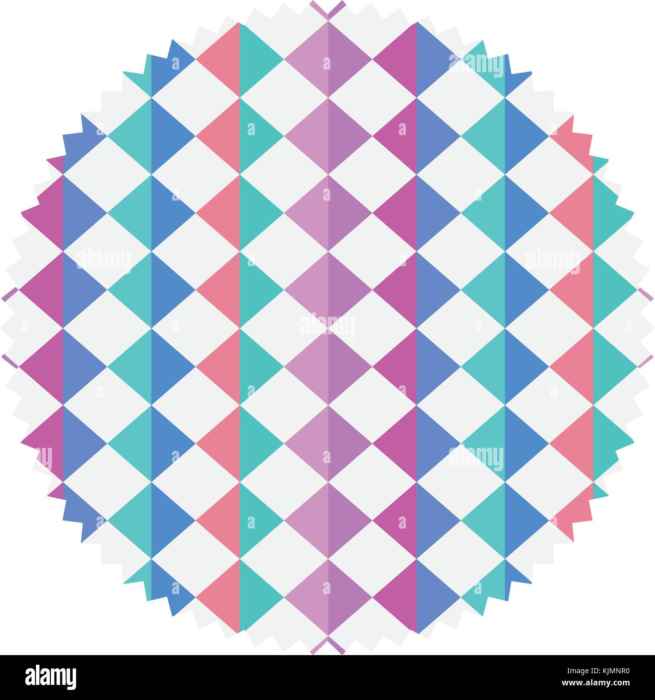 Isolated pattern circle design Stock Vector Image & Art - Alamy